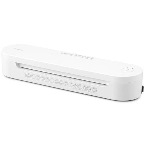 【長期保証付】アイリスオーヤマ(Iris Ohyama) HSL-A343-W ホワイト 高速起動ラミネーター