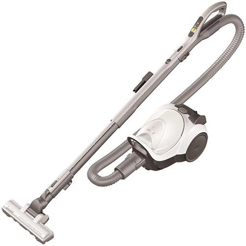 【長期保証付】三菱(MITSUBISHI) TC-FJ2E-W シャイニーホワイト Be-K ビケイ 紙パック掃除機 コンパクト 大容量 かるツヨモーター