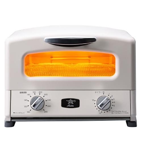 【長期保証付】アラジン AGT-G13B-W ホワイト グラファイト グリル&トースター 4枚焼き