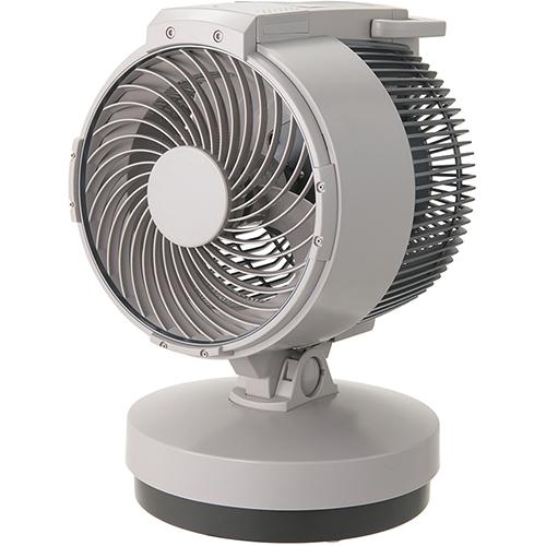 【長期保証付】コイズミ(KOIZUMI) KCF-1523-H グレー コードレスマルチファン