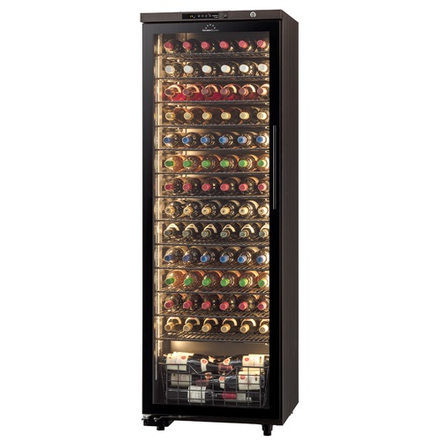 【標準設置料金込】【長期保証付】フォルスター(forster) ST-308GL-WK ロングフレッシュ 日本製ワインセラー 90本収納 左開き 酷暑対応 インバーターセラー