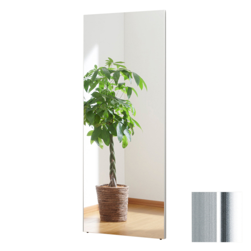 リフェクス 軽くて割れないミラー 鏡 ビック姿見 シルバー REFEX 【代引不可/北海道・沖縄・離島配送不可】