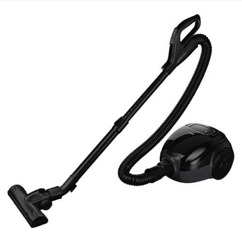 アクア(AQUA) AQC-CT1A-K ブラック 紙パック式 キャニスタークリーナー