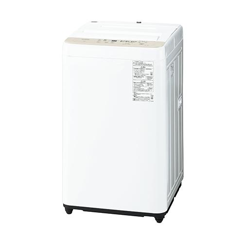 【長期保証付】パナソニック(Panasonic) NA-F7B5-C ライトベージュ 全自動洗濯機 洗濯7kg