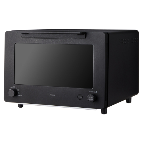 ツインバード(TWINBIRD) TS-D487B（ブラック) 匠ブランジェトースター PLUS オーブントースター 4枚焼き リベイク 世界一のパン職人と共同開発