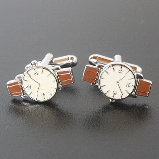バベットワッサーマン・ウォッチデザインカフスボタン