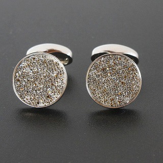 Babette Wasserman バベットワッサーマン バベットワッサーマン・ムーンダストゴールデンクリスタルカフス メンズ bw-c670g