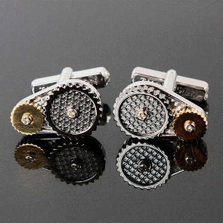 【トンプソン】シルバータービンホイールカフス