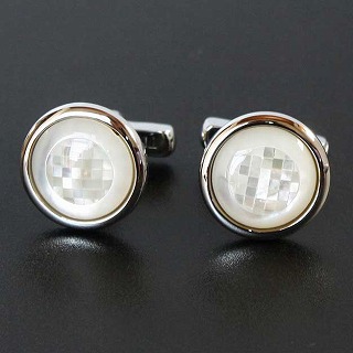 トンプソン・MOPラウンドチェックカフス