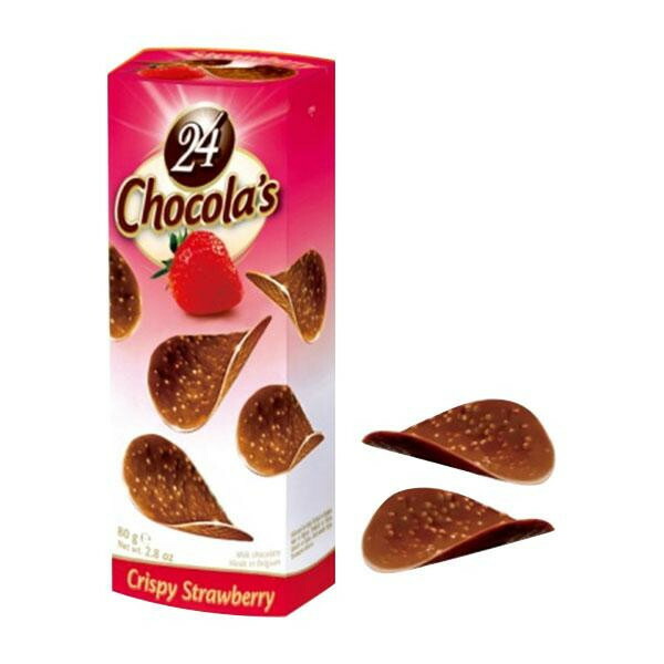 ハムレット チョコチップス 24P ストロベリー 12箱 100001065 4549081506323