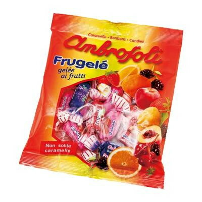 ambrosoli(アンブロッソリー)　フルーツゼリー　袋入　130g×20袋 4549081546572