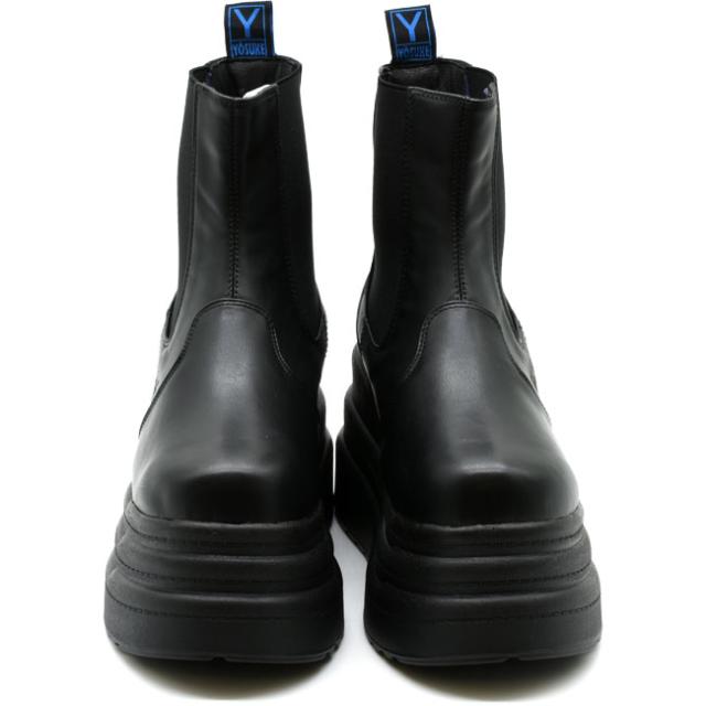 ヨースケ YOSUKE サイドゴアブーツ 厚底ブーツ ハイソール レディース