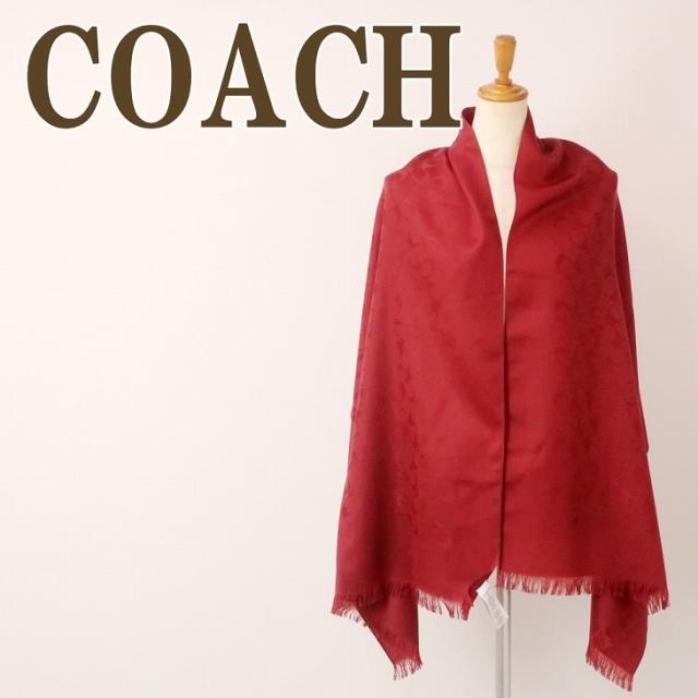 コーチ COACH ストール レディース スカーフ シルク混 大判 シグネチャー 76394F8Q ブランド 人気