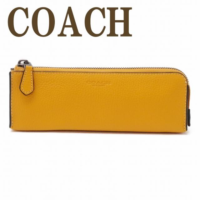 コーチ COACH ポーチ メンズ ペンシルポーチ ケース ペンシル ペンケース 筆箱 小物入れ 男女兼用 レディース ユニセックス C6989QBP01 ブランド 人気