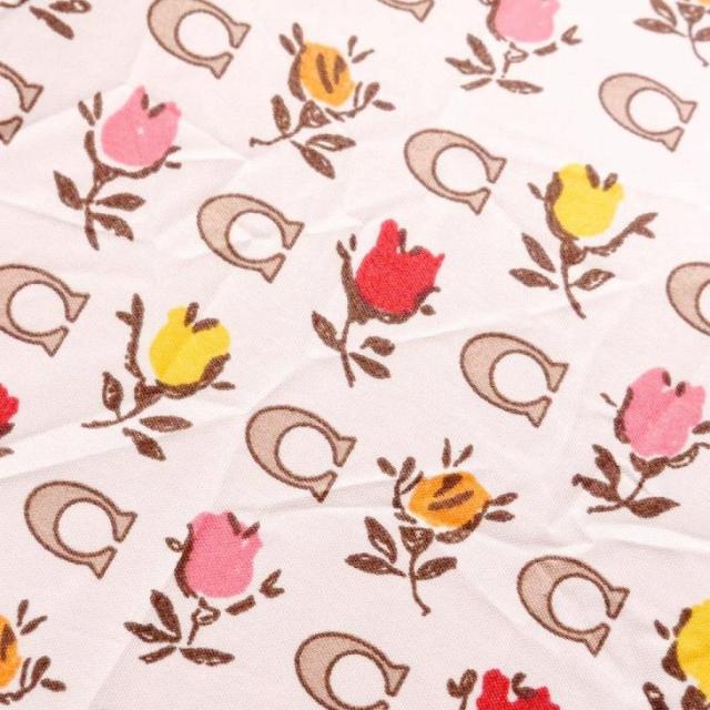 コーチ COACH 傘 折りたたみ傘 かさ カサ レディース ロゴ 花柄 ピンク