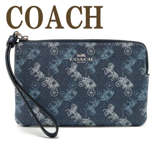 コーチ COACH ポーチ レディース ハンドポーチ リストレット 財布 クラッチ 財布 ハンドバッグ 88083SVQB8 【ネコポス】 ブランド 人気