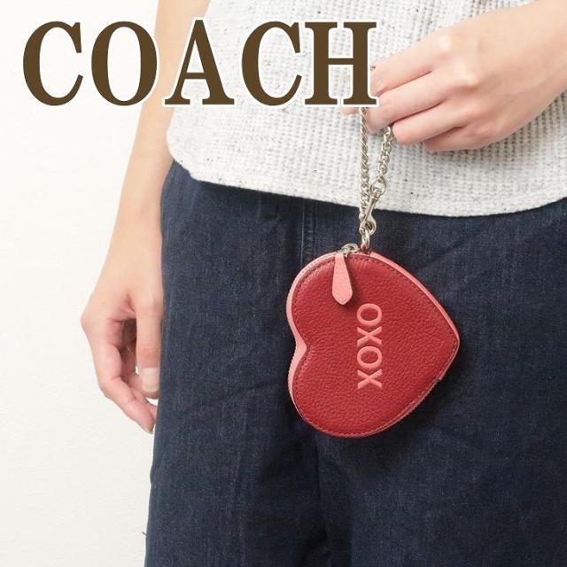 コーチ COACH 財布 レディース ケース 小銭入れ ハート ピンク 91085SVB3R 【ネコポス】 ブランド 人気