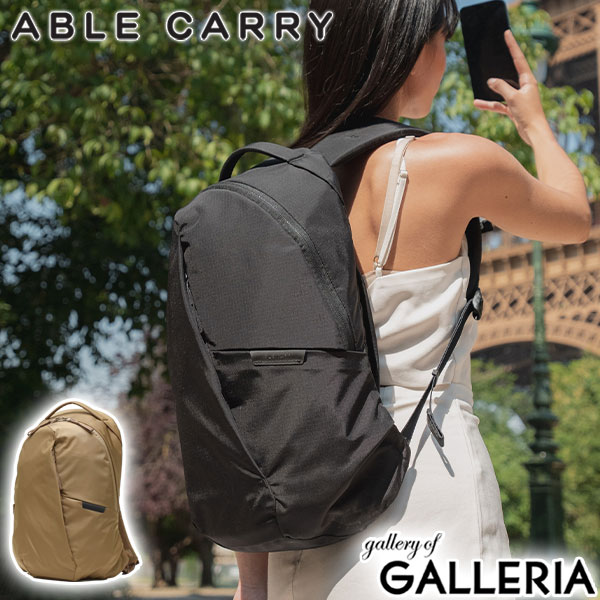 【5％OFFクーポン】【商品レビューで＋5％】【日本正規品】ABLE CARRY リュック メンズ レディース リュックサック エイブルキャリー おしゃれ 通勤 通学 ブランド 小さめ ビジネス カジュアル 13L 耐水 ノートPC Cordura Ripstop THIRTEEN DAYBAG