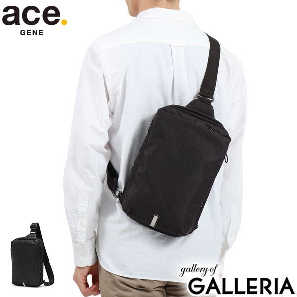 【5％OFFクーポン】【商品レビューで＋5％】【正規品5年保証】エースジーン ボディバッグ ace.GENE HANSREE-SDH ハンスリーSDH ボディーバッグ B5 4L 67793