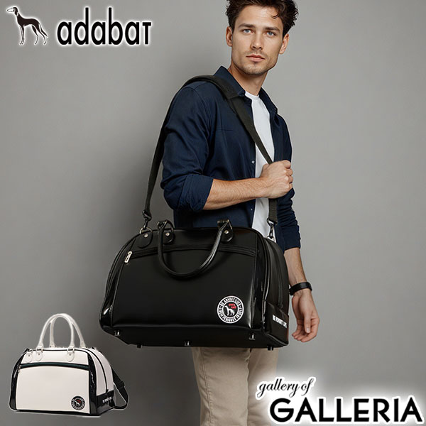 【商品レビューで＋5％】アダバット ボストンバッグ メンズ 大容量 ブランド adabat ゴルフ 大きい 大きめ 2WAY ゴルフボストン ゴルフバッグ シンプル シューズ収納 ABB437