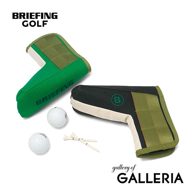 【商品レビューで＋5％】【日本正規品】 ブリーフィング ゴルフ ヘッドカバー パター用 BRIEFING GOLF WOODLAND SERIES PUTTER COVER WL BRG253G49