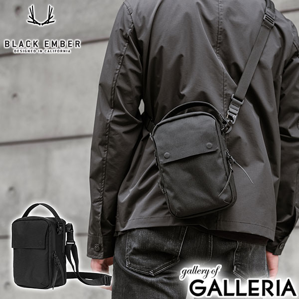 【商品レビューで＋5％】【日本正規品】ブラックエンバー ショルダーバッグ メンズ レディース 斜めがけバッグ ブランド BLACK EMBER ミニショルダー 小さめ KOMPAK EmberTex 7225008