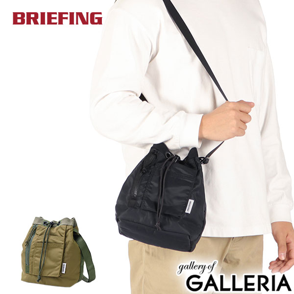 【商品レビューで＋5％】【日本正規品】 ブリーフィング ショルダーバッグ メンズ レディース 小さめ 軽量 BRIEFING FIME DRAWSTRING SHOULDER S BRA253L53