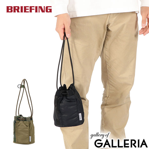 【商品レビューで＋5％】【日本正規品】 ブリーフィング 巾着バッグ メンズ レディース ショルダーバッグ 小さめ BRIEFING ブランド 大人 ミニ ショルダー バッグ BRA253G58