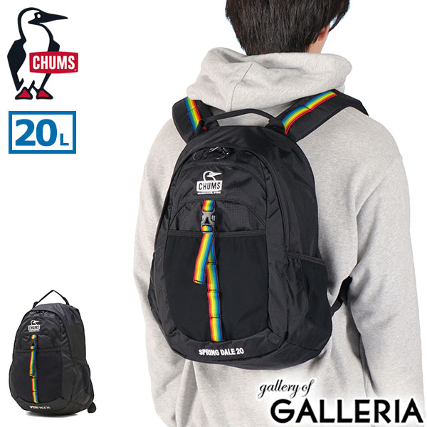 【10%OFFクーポン】【商品レビューで＋5％】【日本正規品】 チャムス リュック 通学 軽量 CHUMS おしゃれ カジュアル アウトドア 旅行 ホイッスル A4 20L Spring Dale 20 CH60-3749