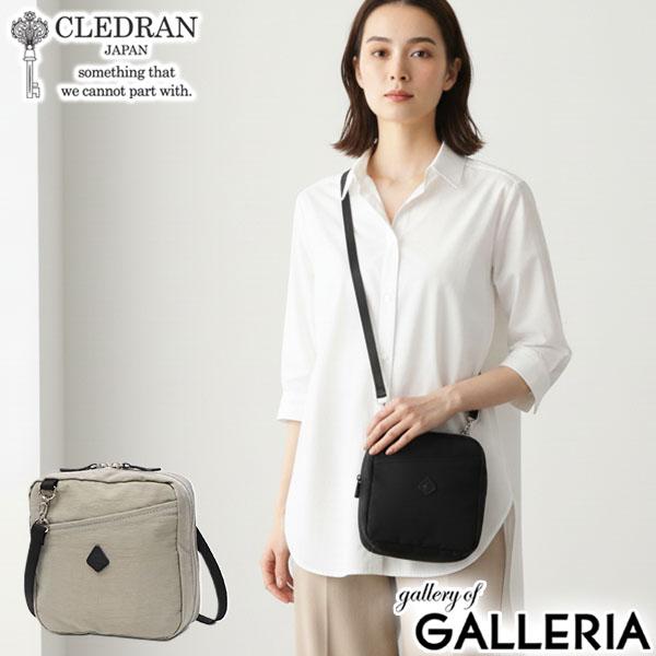 【商品レビューで＋5％】クレドラン ショルダーバッグ レディース ブランド 軽量 小さめ ミニ CLEDRAN 斜めがけ コンパクト 日本製 CHEVA POCKET SHOULDER CL-3861