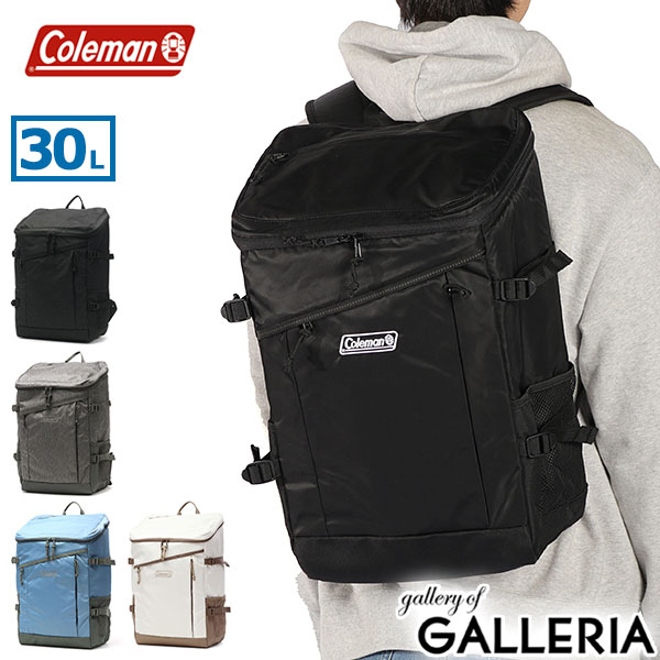 【商品レビューで＋5％】【公認販売店】コールマン リュック 30L ウォーカー メンズ レディース 通学 通勤 大容量 Coleman 軽い B4 A4 パソコン 撥水 WALKER スクエアバックパック