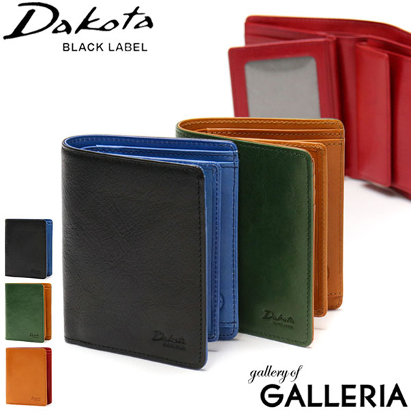 【商品レビューで＋5％】オリジナルキーホルダー付 ダコタブラックレーベル 二つ折り財布 Dakota BLACK LABEL キャーロ 二つ折り 財布 小銭入れ メンズ 0620812