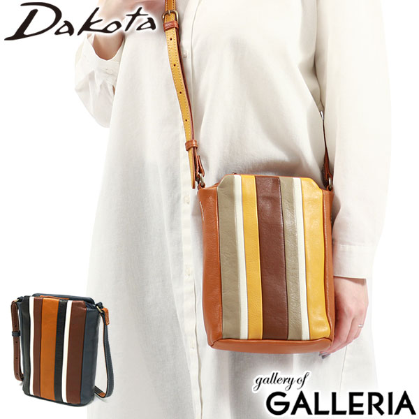 【商品レビューで＋5％】【ダコタ限定小物プレゼント】ダコタ ショルダーバッグ レディース 革 Dakota 斜めがけ 小さめ 縦長 大人 リンド 1034582