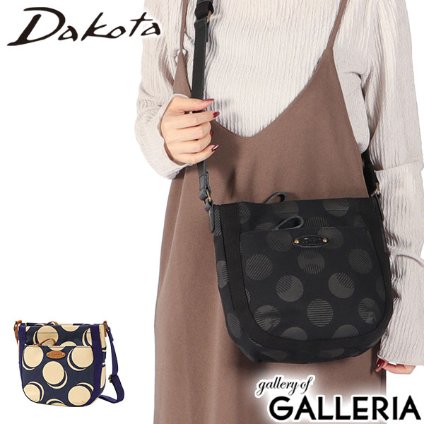 【商品レビューで＋5％】【ダコタ限定小物プレゼント】ダコタ ショルダーバッグ レディース 斜めがけ 帆布 ブランド Dakota 大人 キャンバス ドット 日本製 A5 シンピット 1531742