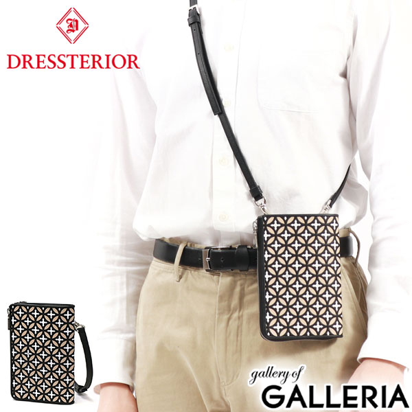 【5％OFFクーポン】【商品レビューで＋5％】ドレステリア ショルダーバッグ メンズ レディース 斜めがけ DRESSTERIOR スマホショルダー 本革 Airdale 863111