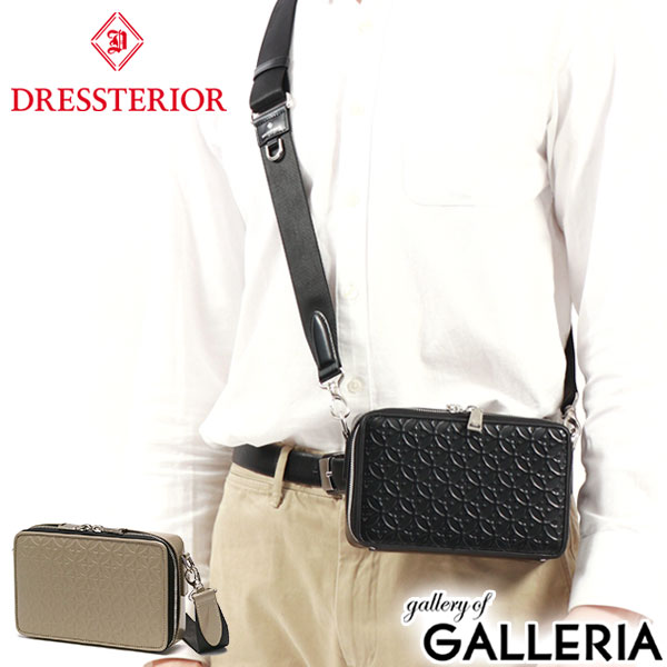 【5％OFFクーポン】【商品レビューで＋5％】ドレステリア ショルダーバッグ 革 本革 DRESSTERIOR 小さめ 40代 ブランド 斜めがけ 大人 軽量 Welsh 864102