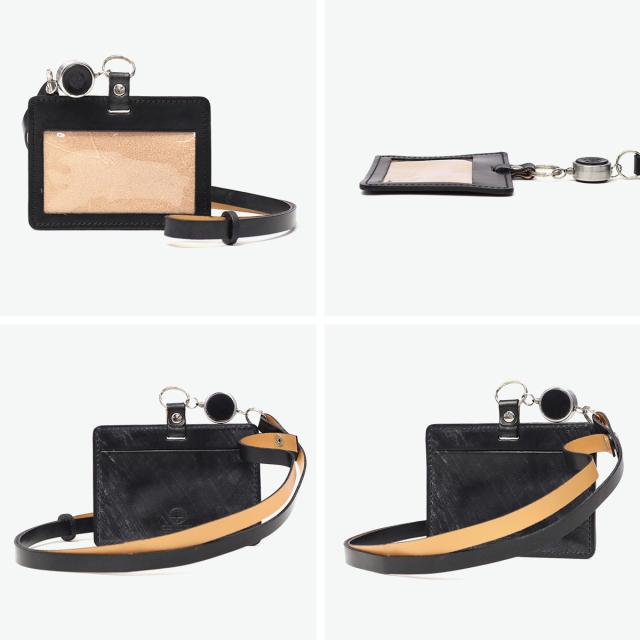 【商品レビューで＋5％】【当店限定モデル】【正規品3カ月保証】 グレンロイヤル パスケース リール付き メンズ GLEN 本革 ID-CASE WITH REEL STRAP 03-6077 最大30%還元☆1/3限定｜【商品レビューで＋5％】【当店限定モデル