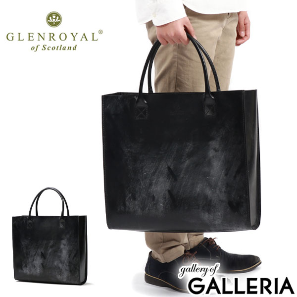 【商品レビューで＋5％】【正規品3ヶ月保証】グレンロイヤル トートバッグ メンズ レディース 大きめ B4 大容量 GLEN 本革 01-3792