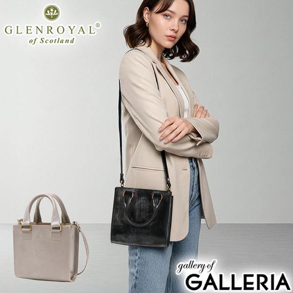 【商品レビューで＋5％】【正規品3カ月保証】 グレンロイヤル トートバッグ レディース 小さめ GLEN バッグ 本革 グレイスコレクション SQUARE MINI BAG 01-5777