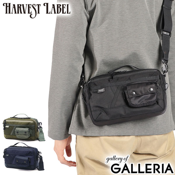 【商品レビューで＋5％】ハーヴェストレーベル ショルダーバッグ メンズ HARVEST LABEL ショルダー バッグ 斜めがけバッグ 斜めがけ 大人 軽量 軽い ナイロン かっこいい おしゃれ 横 A5 日本製 ReLoad 2wayショルダーバッグ(M) HGL-0186
