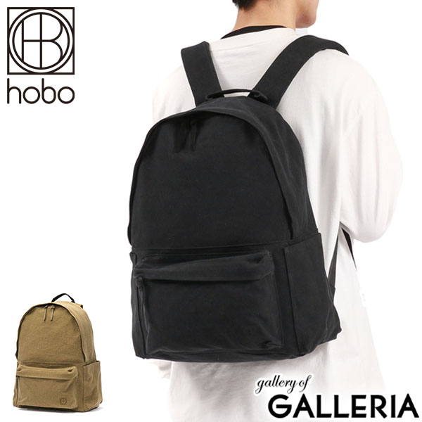 【商品レビューで＋5％】【セール30%OFF】ホーボー リュック hobo EVERYDAY BACKPACK COTTON CANVAS VINTAGE WASH リュックサック B4 A4 22L HB-BG4003