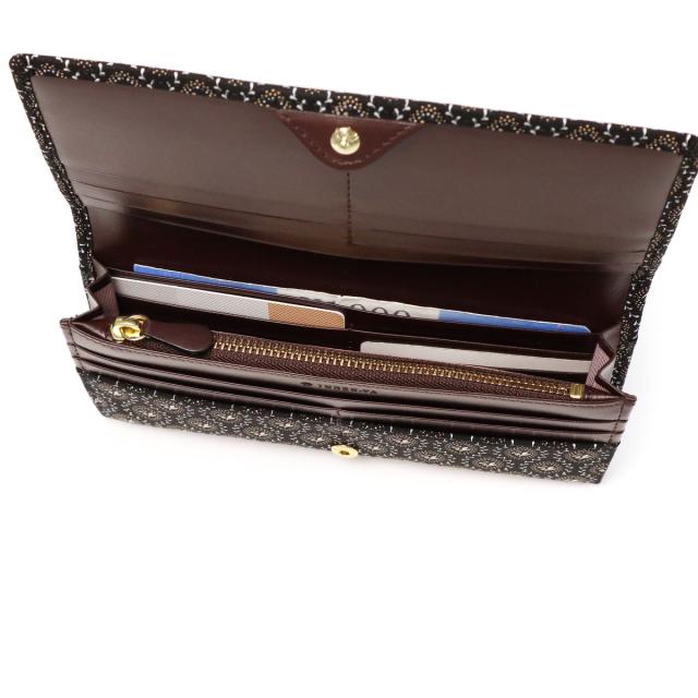 商品レビューで＋5％】印傳屋 長財布 インデンヤ INDEN-YA しらべ 束入