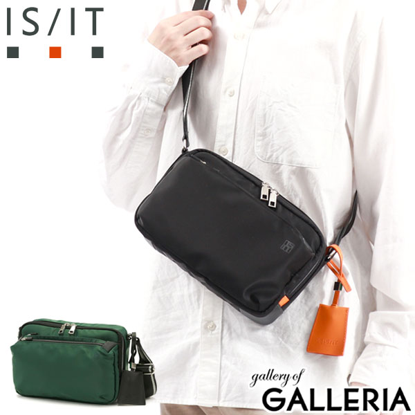 【商品レビューで＋5％】イズイット ショルダーバッグ IS/IT フロント ミニショルダーバッグ ショルダー バッグ 斜めがけ メンズ 936111