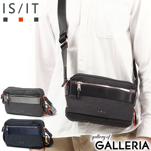 【5％OFFクーポン】【商品レビューで＋5％】IS/IT ショルダーバッグ イズイット 小さい 小さめ 軽い 軽量 斜めがけ ブランド 40代 30代 A5 横型 防水 927112