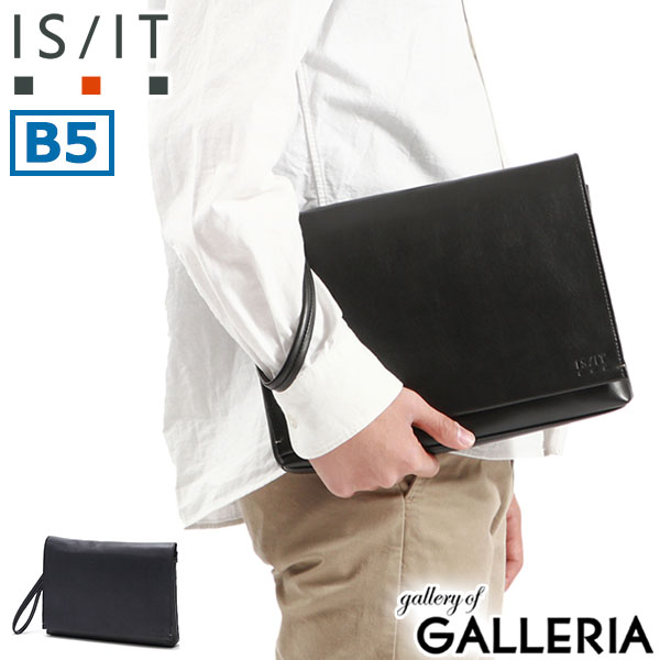 【5％OFFクーポン】【商品レビューで＋5％】イズイット クラッチバッグ メンズ 結婚式 セカンドバッグ フォーマル 2WAY IS/IT ブランド 小さめ 手持ち B5 ショルダー 軽い 冠婚