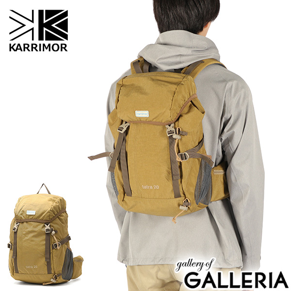 【商品レビューで＋5％】カリマー リュック メンズ レディース KARRIMOR 軽量 ブランド おしゃれ カジュアル アウトドア バックパック ザック 20L A4 tatra 20 501212