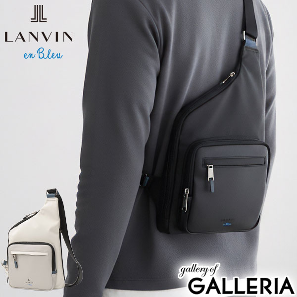 【商品レビューで＋5％】ランバン オン ブルー ボディバッグ メンズ レディース 小さめ ペットボトル LANVIN en Bleu ブランド 軽量 ドレッセ ワンショルダーバッグ 515911