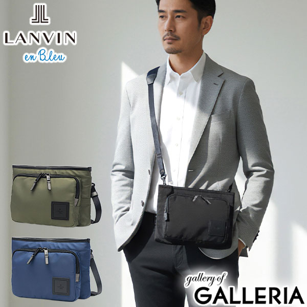 【商品レビューで＋5％】ランバン オン ブルー サコッシュ メンズ レディース 軽量 ミニ ナイロン LANVIN en Bleu ブランド ショルダーバッグ 防水 A5 ショート 541101