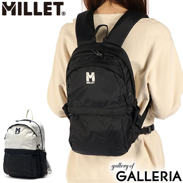 【商品レビューで＋5％】【正規品2年保証】ミレー リュック レディース メンズ バックパック リュックサック MILLET ブランド カジュアル 旅行 登山 デイパック ミニ 小さめ 軽量 14L B5 撥水 ナイロン バッグ 黒 PRALO NX 14 MIS0762