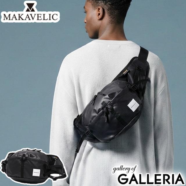 【商品レビューで＋5％】【正規品1年保証】 マキャベリック ウエストバッグ MAKAVELIC 小さめ B5 撥水 ボディバッグ 4L RICO FOREST WAIST BAG 3125-10304